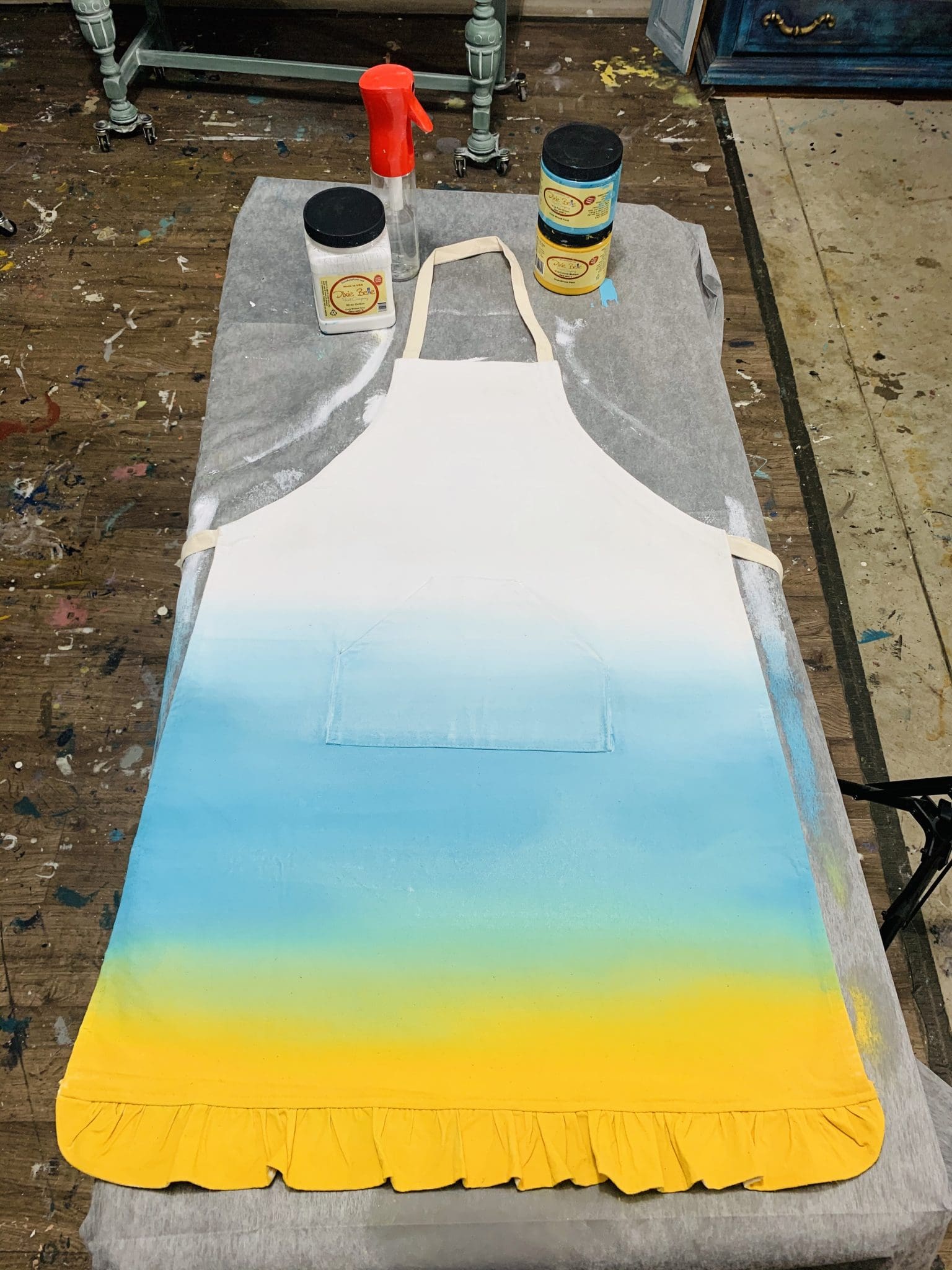 How to Paint Fabric/ How to use a Transfer on Fabric – Leah Noell Design Co